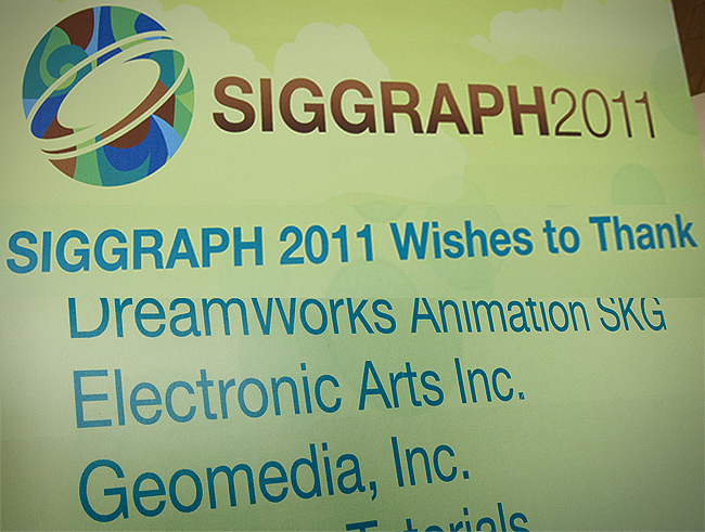 SIGGRAPH 2011 Vancouver - Make it Home! - Geomedia